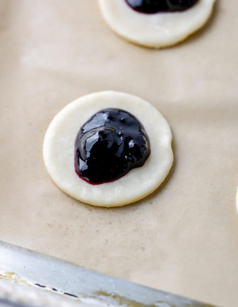 The Best Blueberry Pie Cookies - Barefoot In The Pines