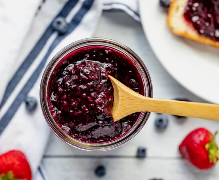 Mixed Berry Jam Recipe (Without Pectin) - Barefoot In The Pines