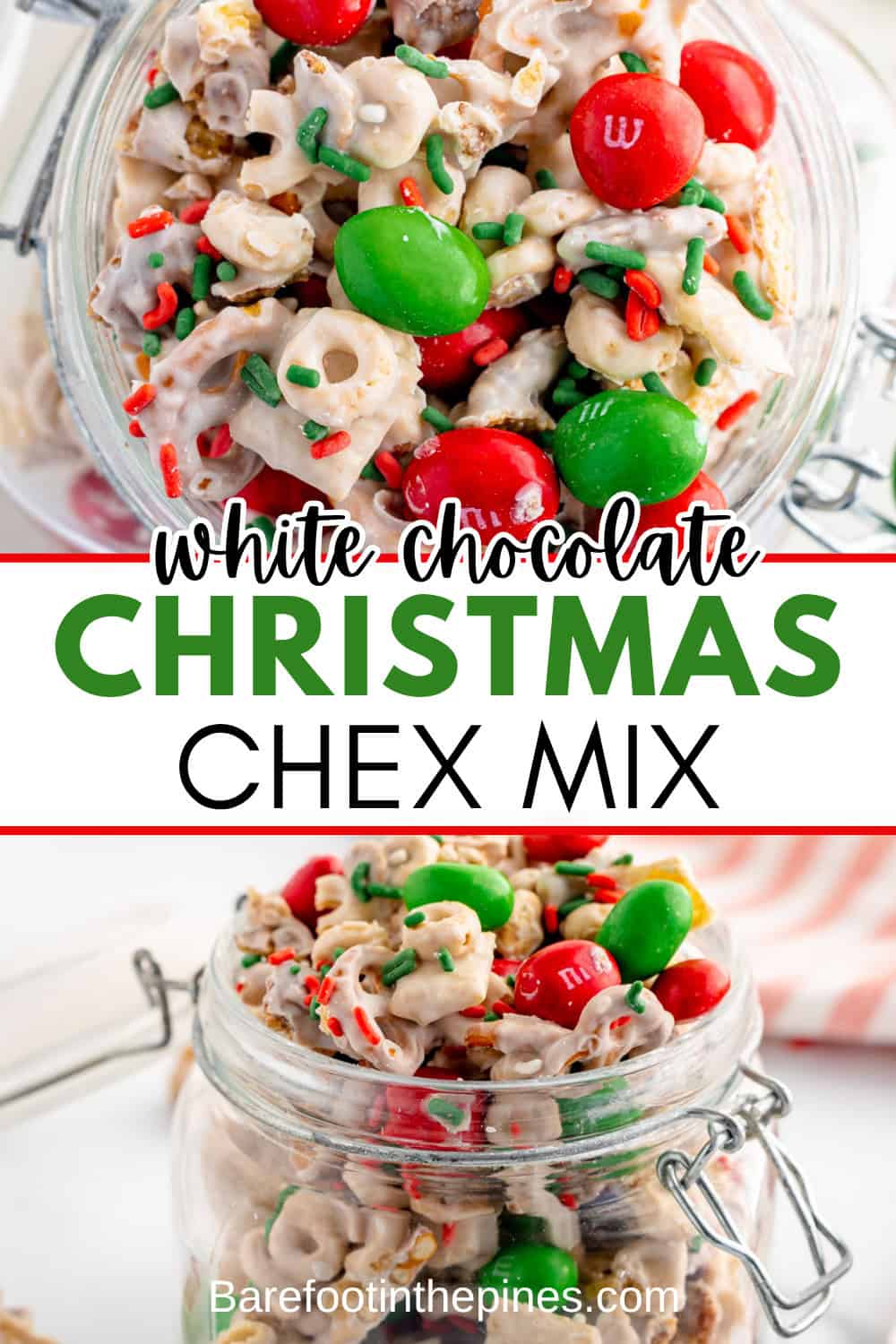 White Trash Recipe (Sweet Chex Mix) - Barefoot In The Pines