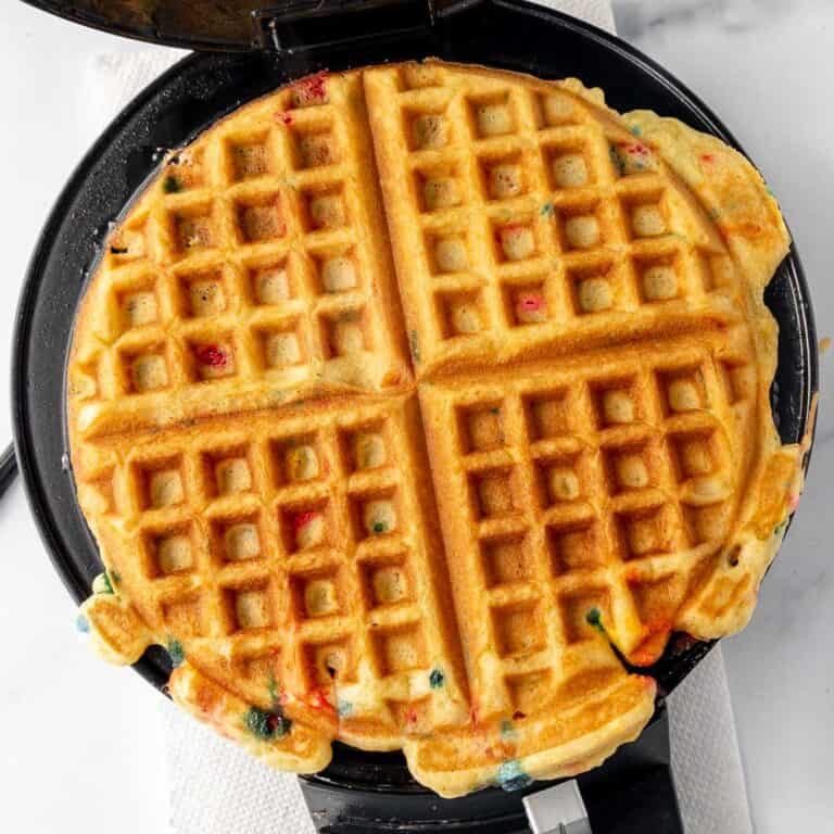 Cake Mix Waffles - Barefoot In The Pines