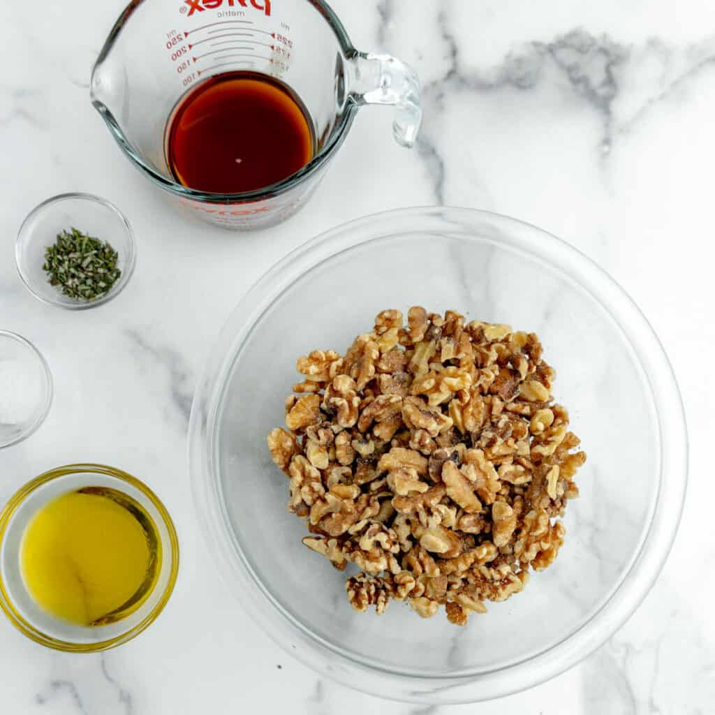 Homemade Candied Maple Walnuts - Barefoot In The Pines