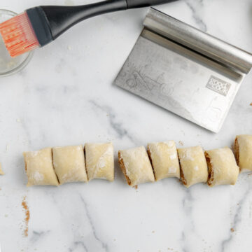 Quick and Easy Puff Pastry Cinnamon Rolls - Barefoot In The Pines