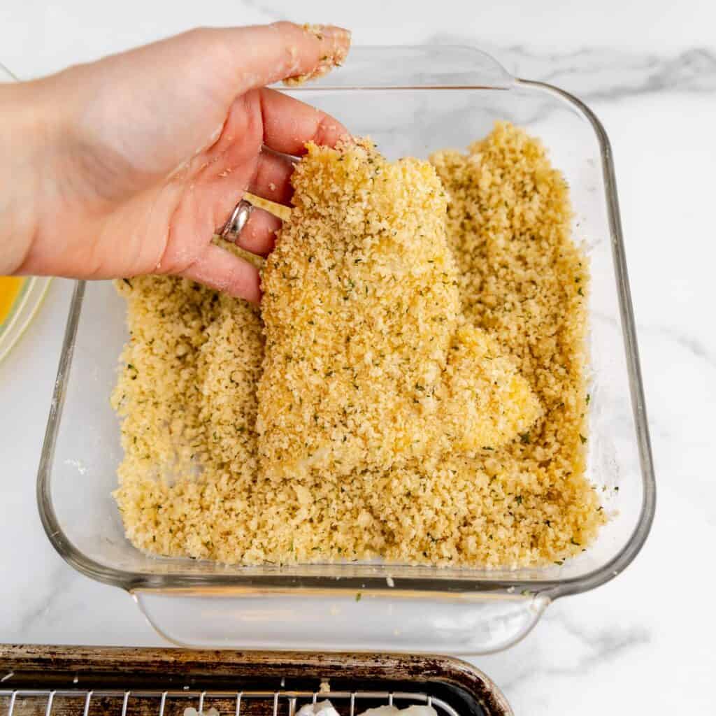 Air Fryer Breaded Fish - Barefoot In The Pines