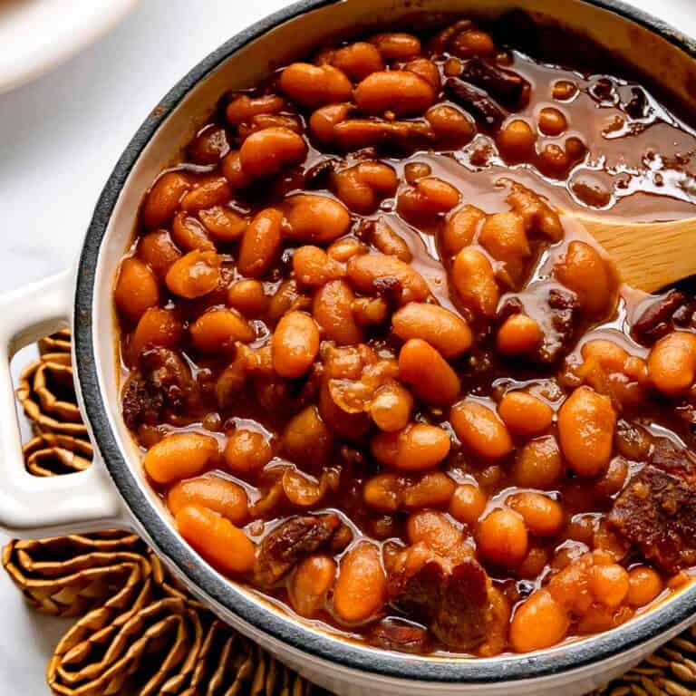 Homemade Baked Beans From Scratch - Barefoot In The Pines