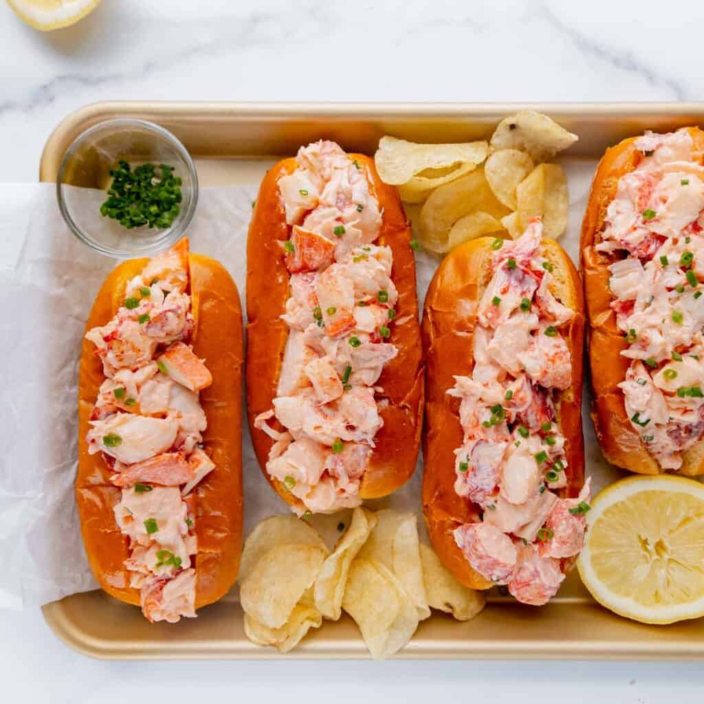 Authentic Maine Lobster Rolls Recipe - Barefoot In The Pines