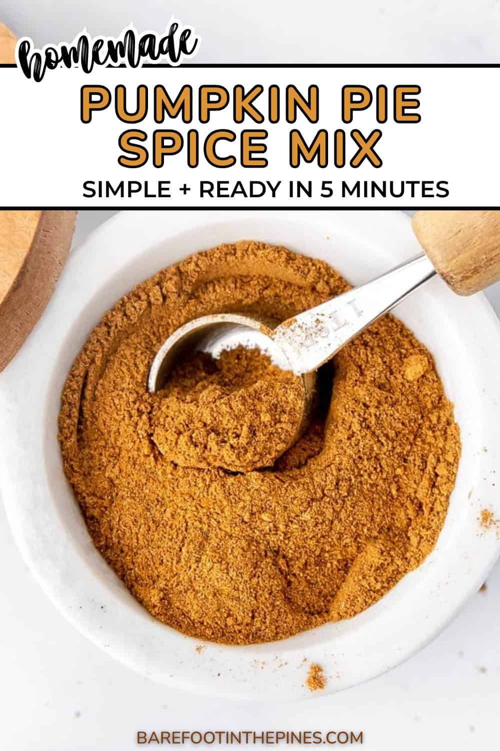 BEST Pumpkin Pie Spice Recipe