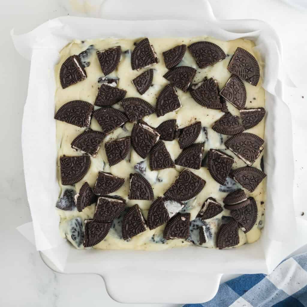 3 Ingredient Oreo Fudge - Barefoot In The Pines