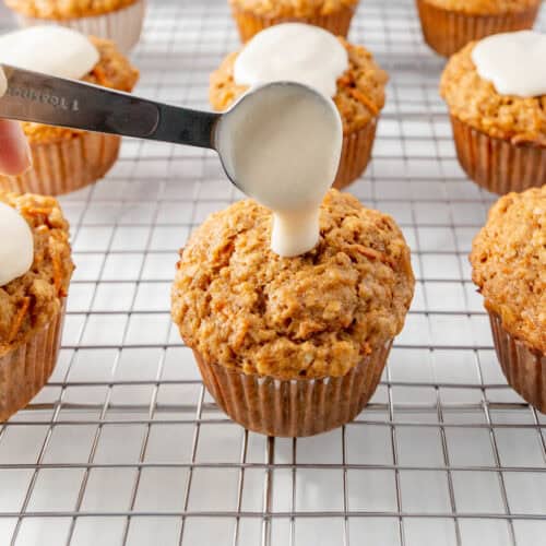 Easy Carrot Cake Muffin Recipe - Barefoot In The Pines
