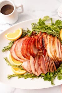 Honey Brown Sugar Glazed Ham - Barefoot In The Pines