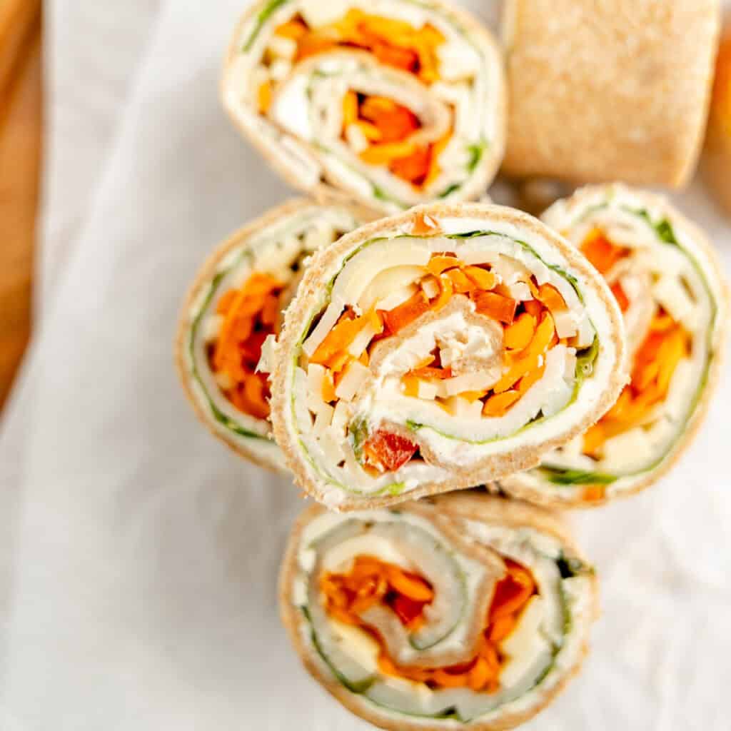 Turkey Roll Ups With Cheese (Pinwheels) - Barefoot In The Pines