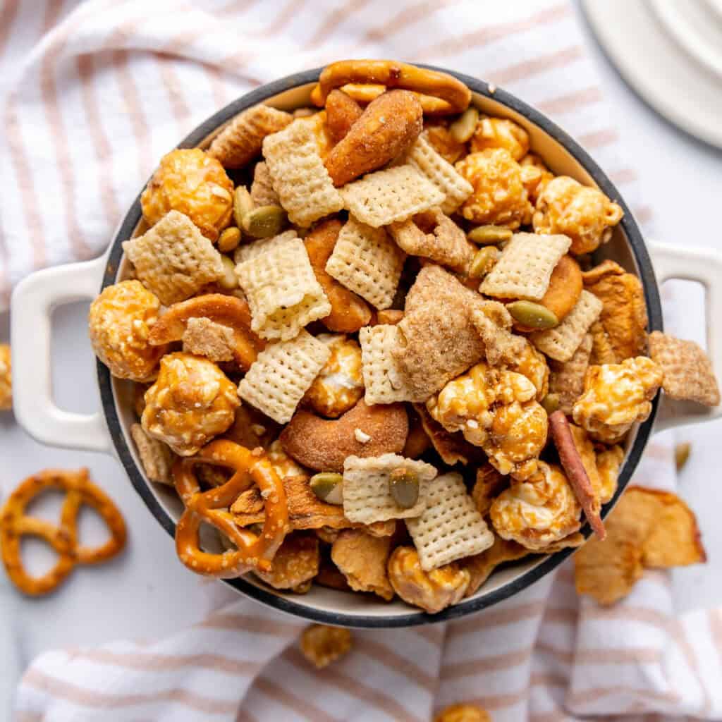 Apple Cinnamon Fall Trail Mix - Barefoot In The Pines