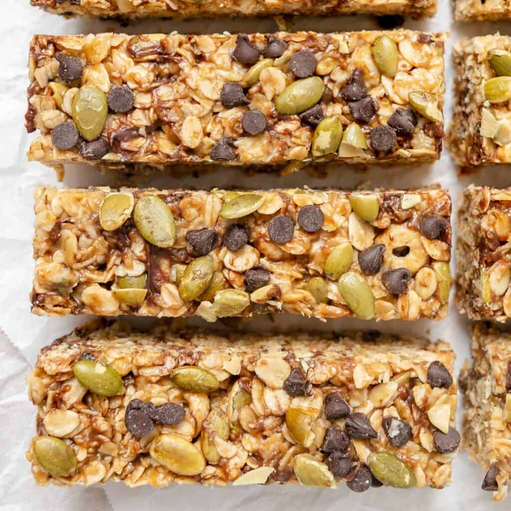 Homemade Granola Bar Recipe Chewy Barefoot In The Pines