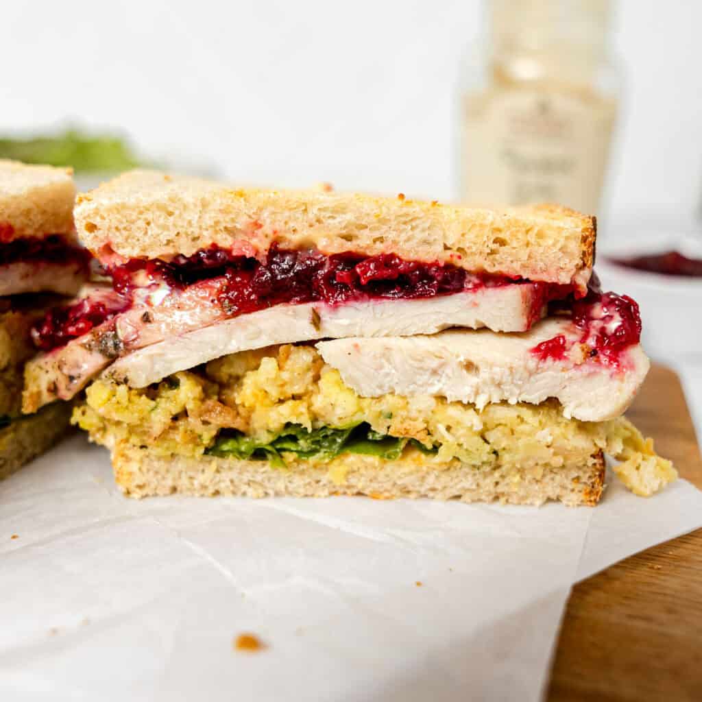 The Best Thanksgiving Sandwich Recipe - Barefoot In The Pines